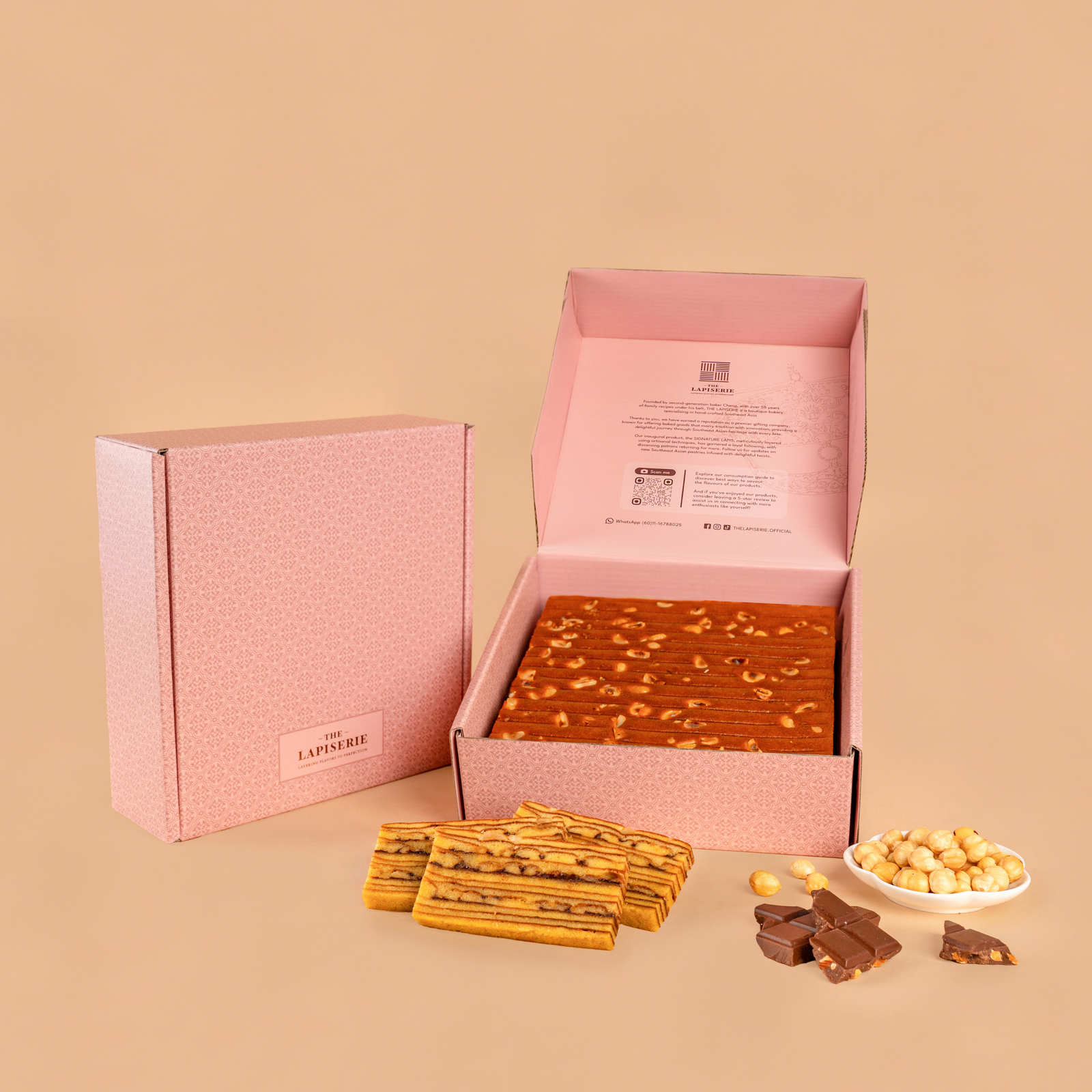 Hazelnut Nutella Lapis Whole | Handcrafted Premium Layered Cake – THE ...